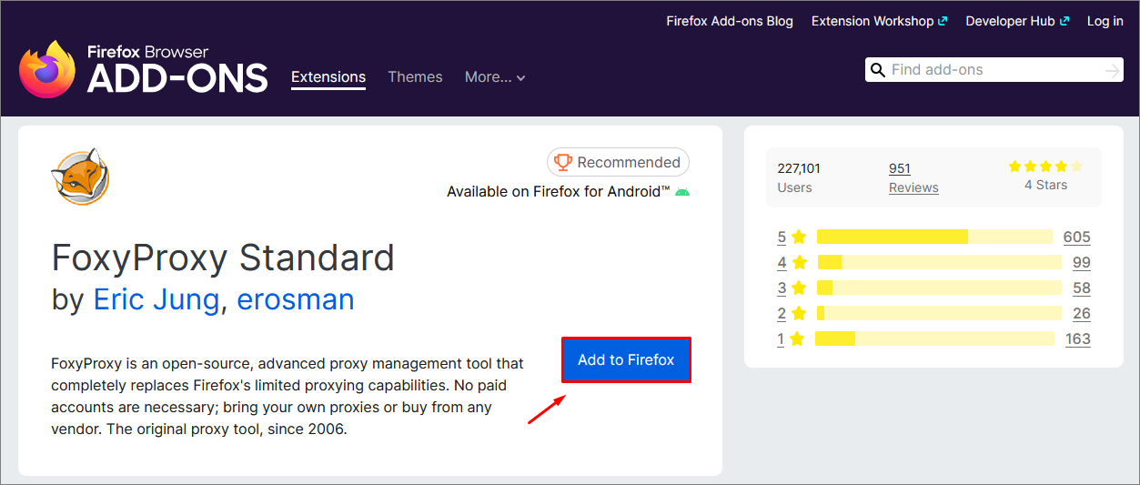 Connecting to a Proxy in Mozilla Firefox