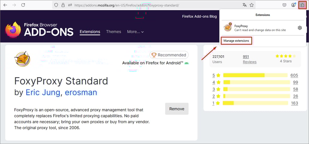 Connecting to a Proxy in Mozilla Firefox