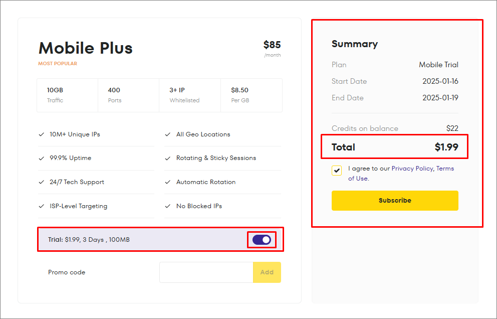 How to Start Using the Trial Period?