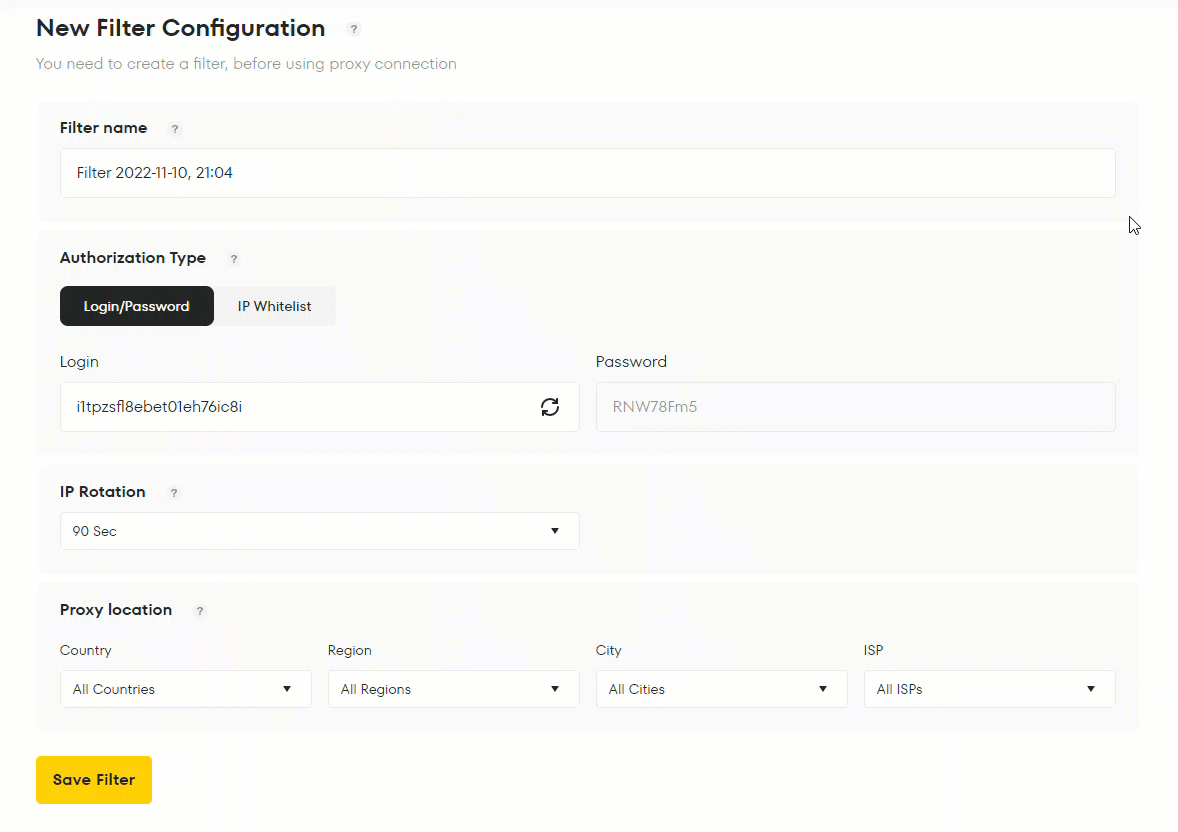What Type of Authorization Should I Choose for Fast Proxies?
