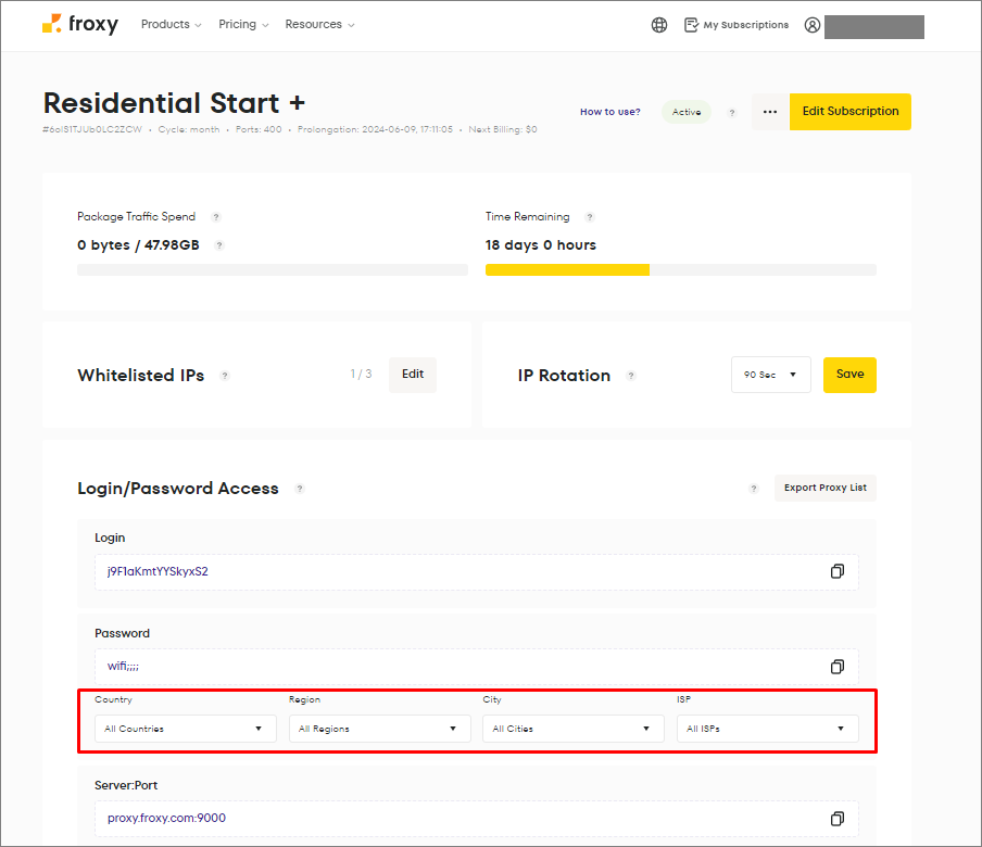 How to Connect Proxy